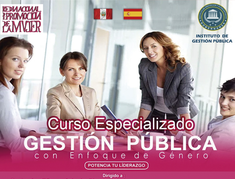 RNPM - Formacion - Gestión Pública con Enfoque de Género